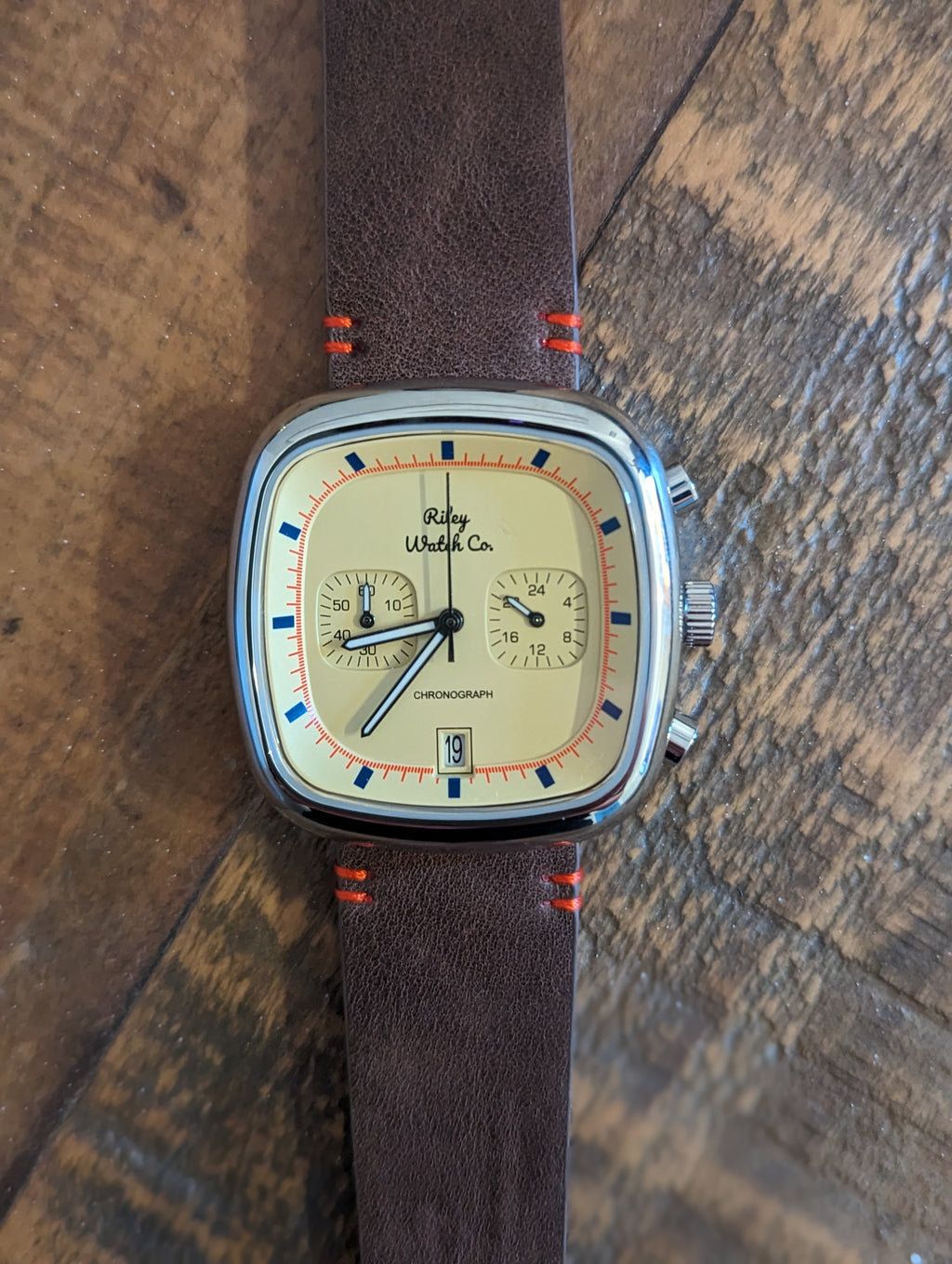 Howard Hughes Chronograph - HH01 – Riley Watch Co